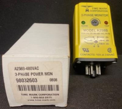 Time Mark A258B 3-Phase Monitoring Relay | Garden City Plastics